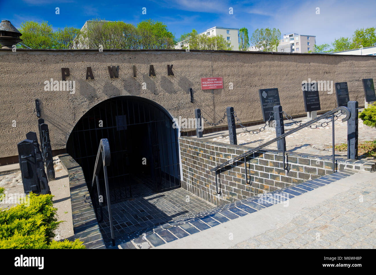 Warsaw pawiak prison museum hi-res stock photography and images - Alamy