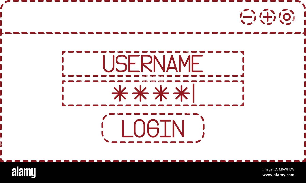 Enter your name Stock Vector Images - Alamy