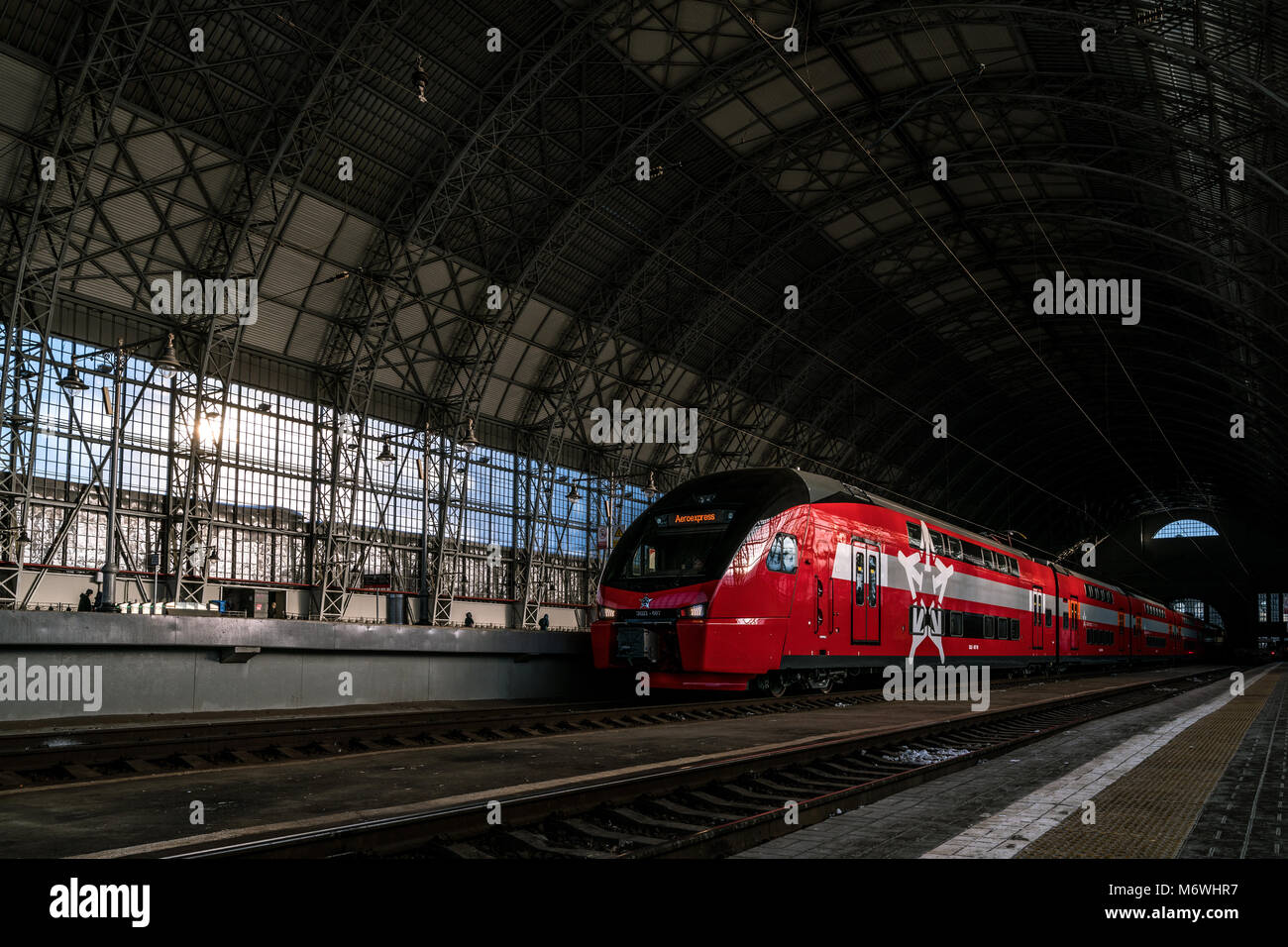Double deck train hi-res stock photography and images - Alamy