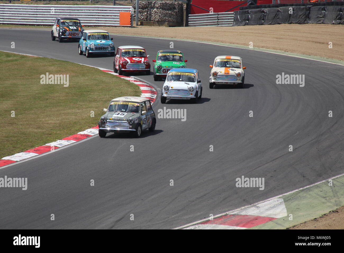Mini Festival At Brands Hatch June 2015 Stock Photo - Alamy