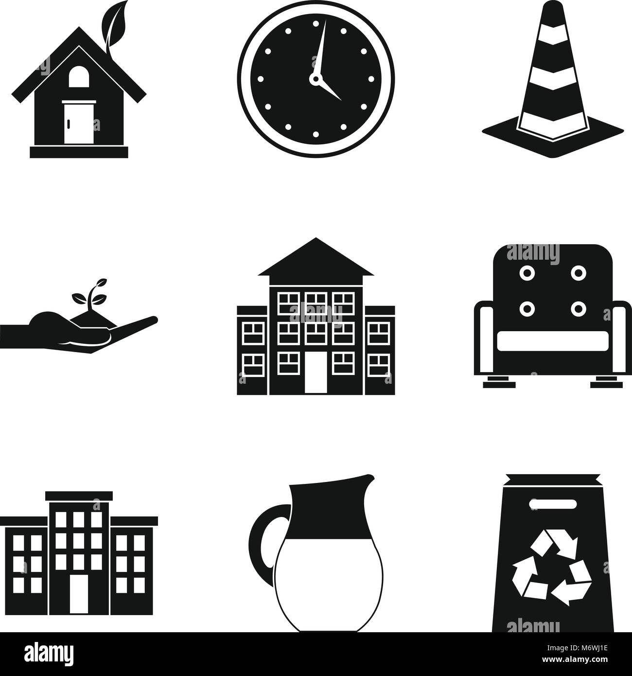 Manor house wall Stock Vector Images - Alamy