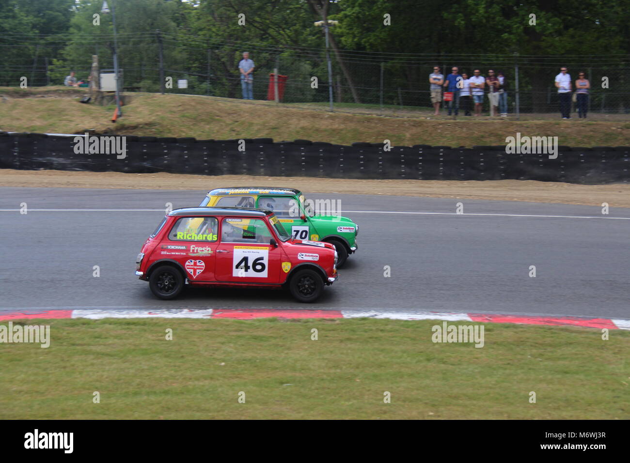 Mini Festival At Brands Hatch June 2015 Stock Photo - Alamy