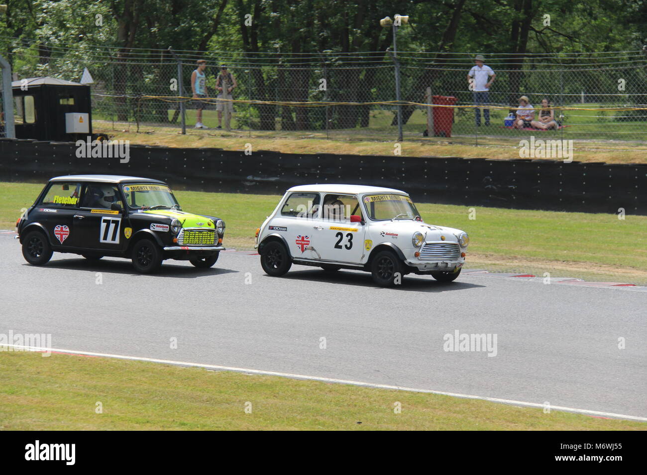 Mini Festival At Brands Hatch June 2015 Stock Photo - Alamy