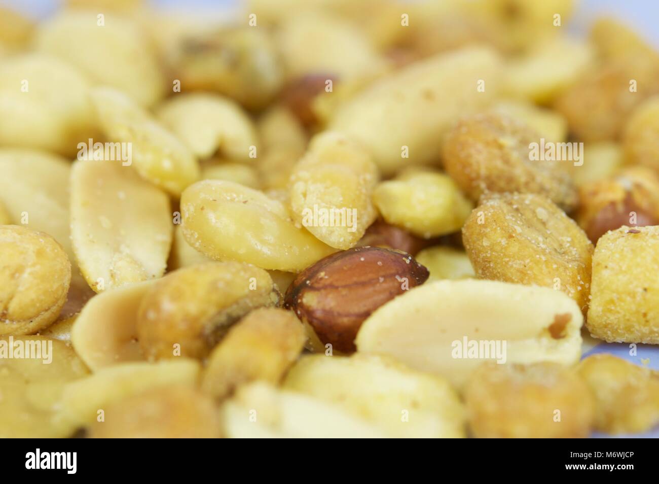 Roasted nuts ready to eat Stock Photo - Alamy