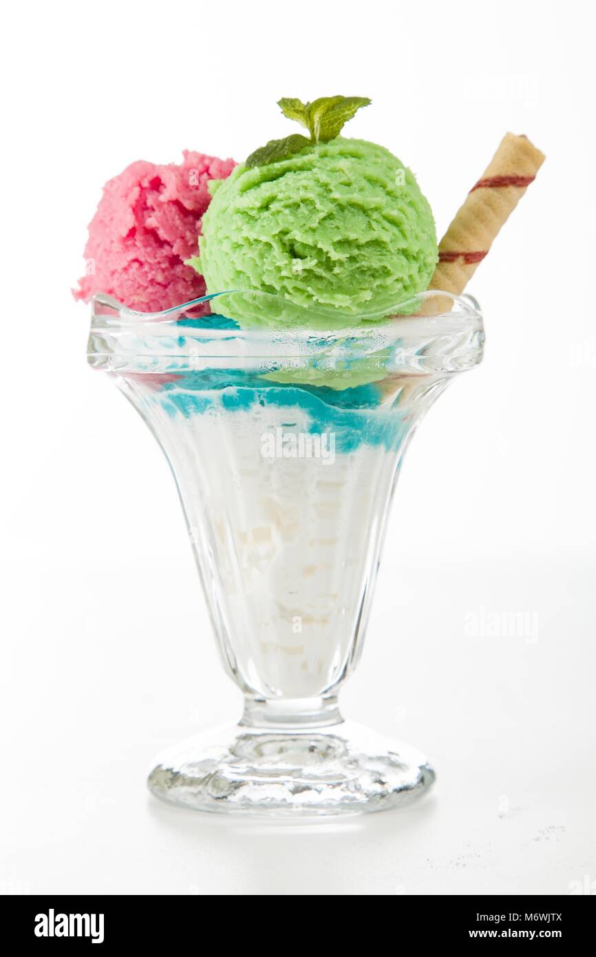 Ice cream vase Stock Photo - Alamy
