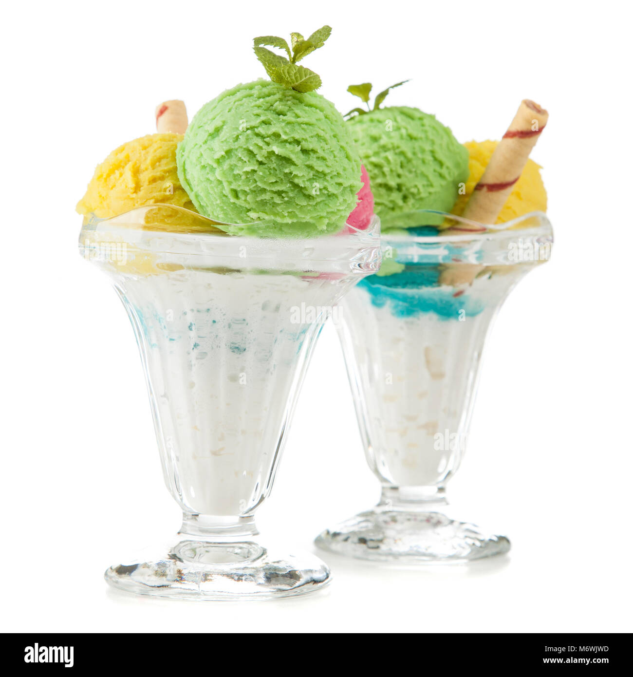 Ice cream vase Stock Photo - Alamy