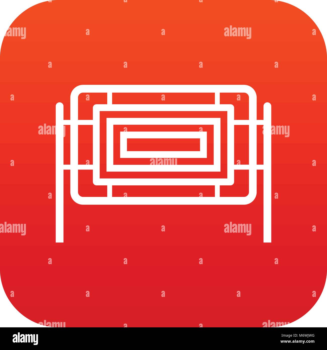 Entrance to red square Stock Vector Images - Alamy