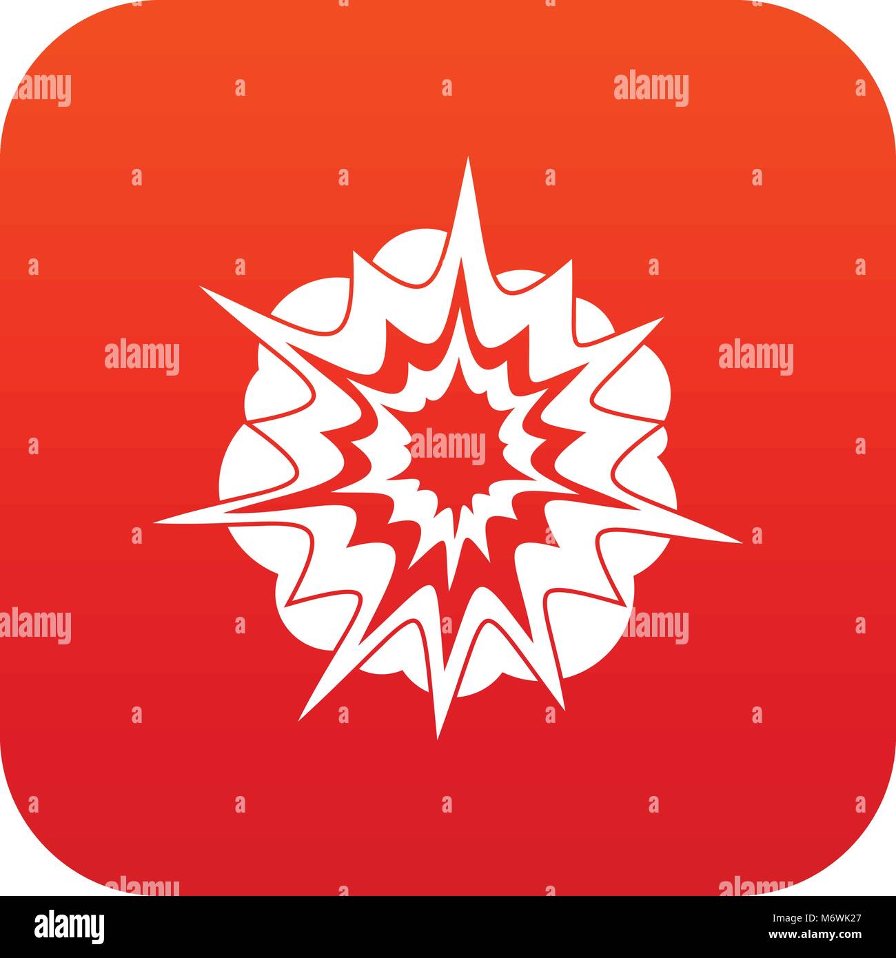 Nuclear explosion icon digital hi-res stock photography and images - Alamy