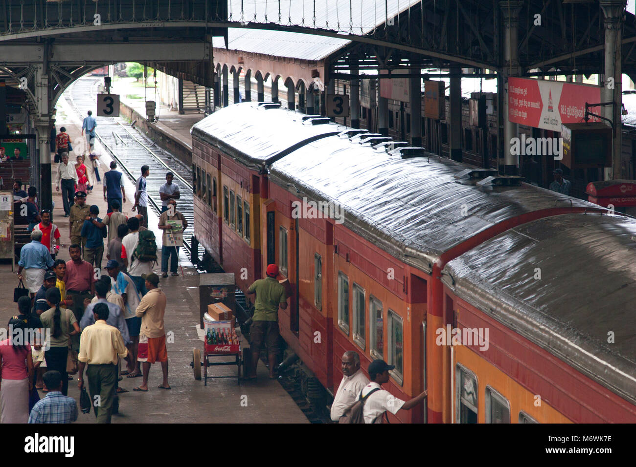 Colombo Station Sri Lanka Stock Photo - Alamy