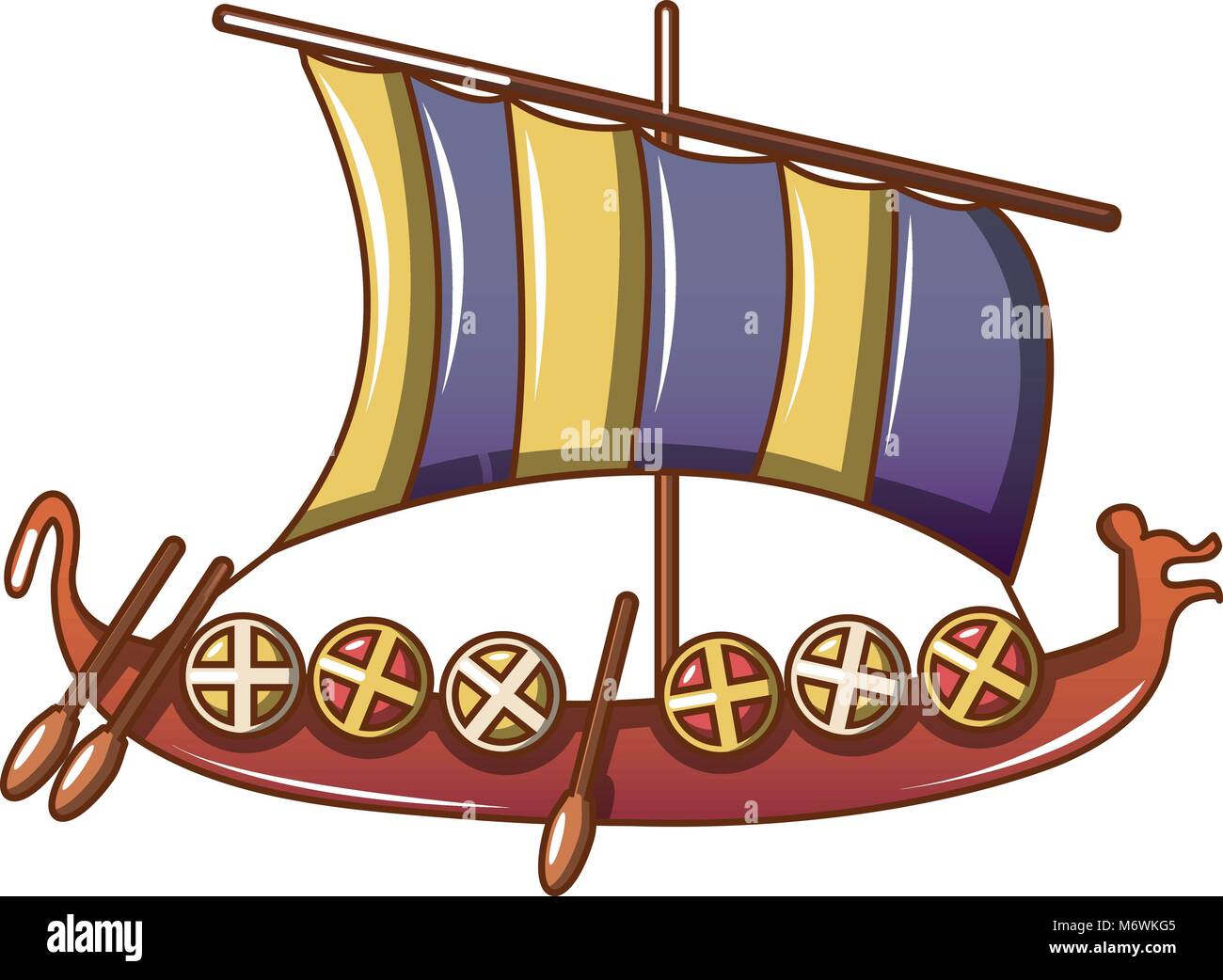 Marine warship icon cartoon Cut Out Stock Images & Pictures - Alamy