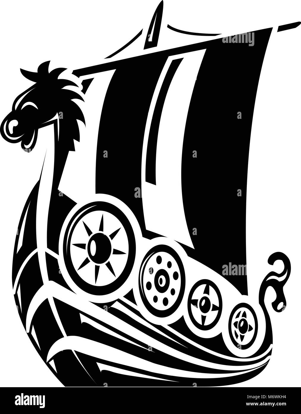 Ancient ship icon, simple style Stock Vector Image & Art - Alamy