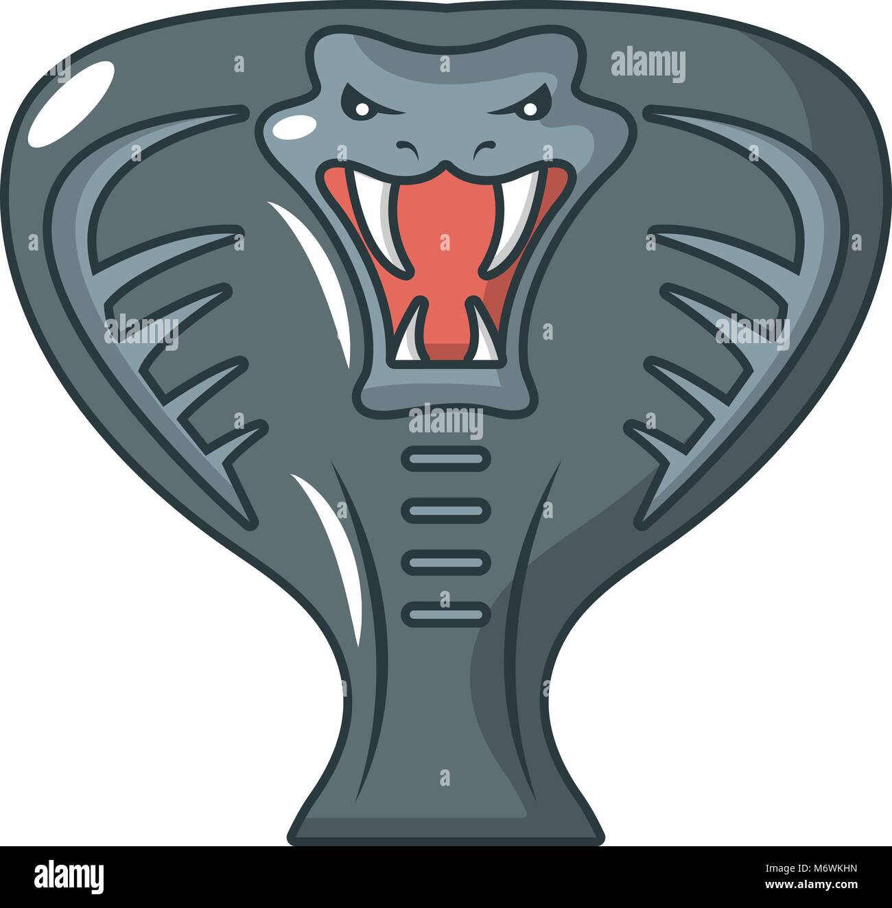 Snake icon, cartoon style Stock Vector Image & Art - Alamy