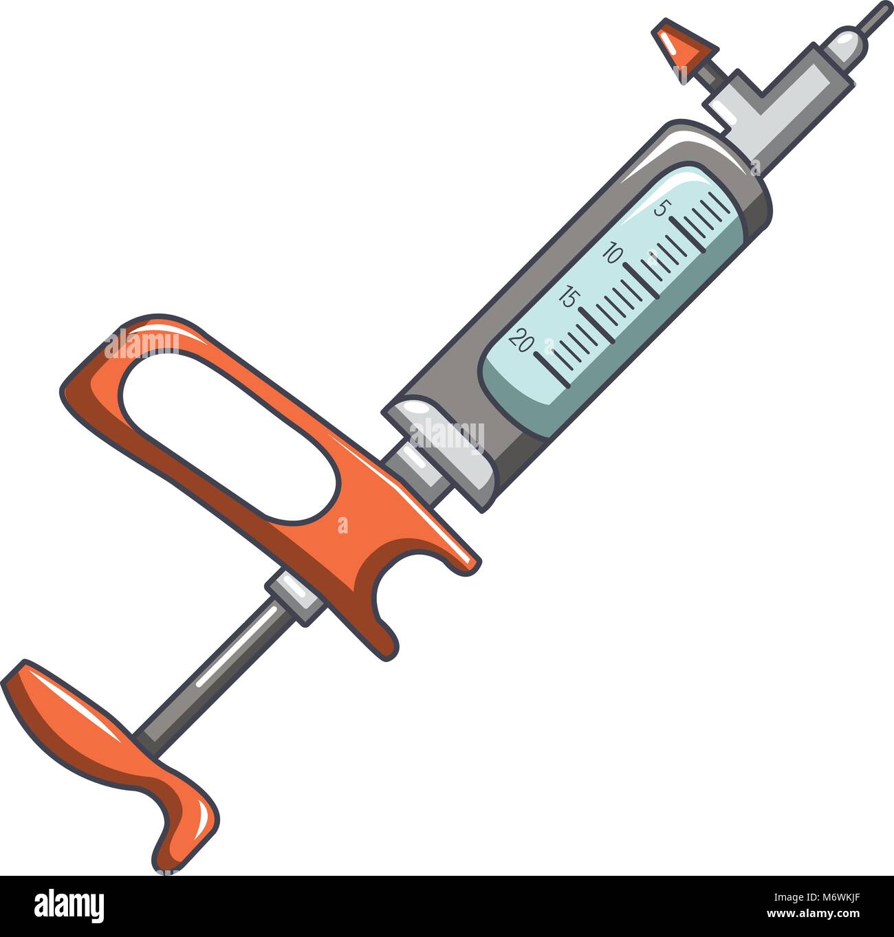 Clinical syringe icon, cartoon style Stock Vector Image & Art - Alamy