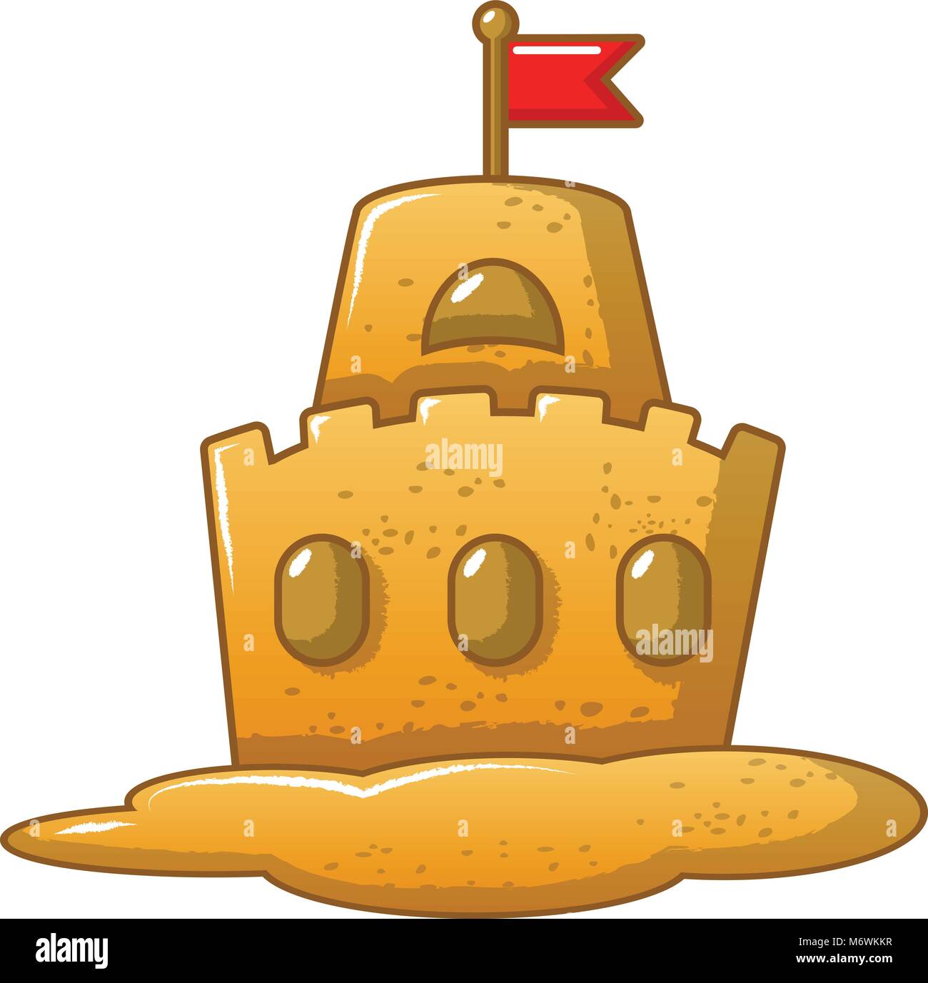 Sand fantasy icon, cartoon style Stock Vector Image & Art - Alamy