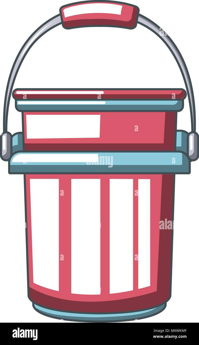 Pail icon, cartoon style Stock Vector Image & Art - Alamy