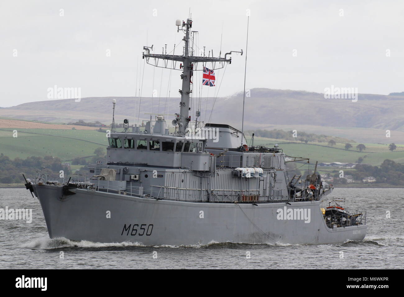FS Sagittaire (M650), an Eridan-class (Tripartite) minehunter from the ...