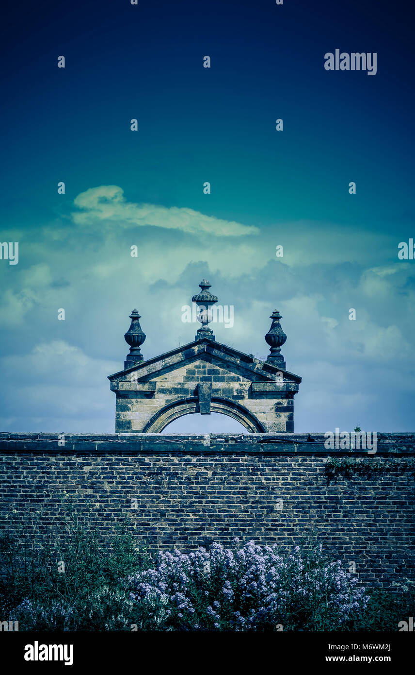 Castle Folly England Stock Photo - Alamy