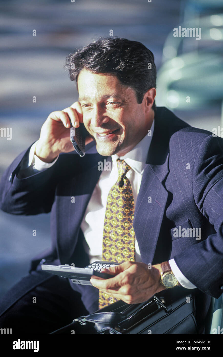 1998 HISTORICAL PORTRAIT CAUCASIAN MALE MIDDLE AGED BUSINESS MAN WITH ...