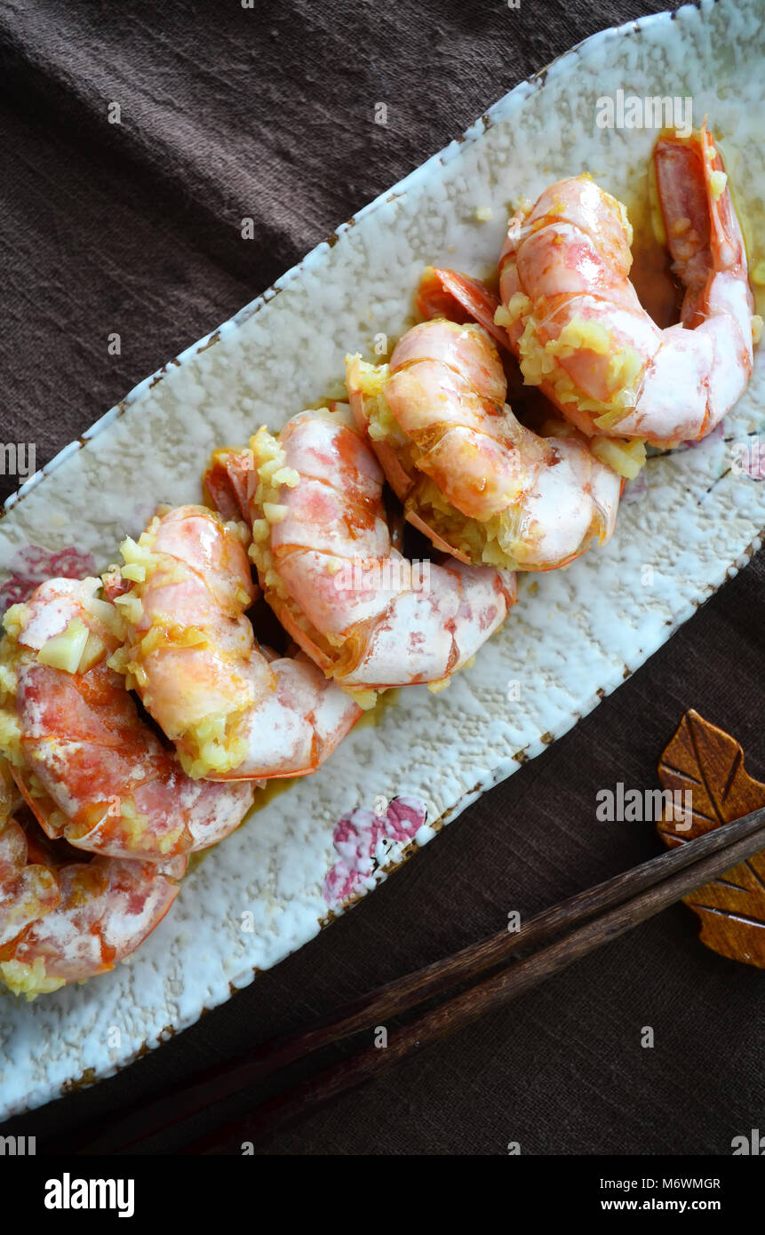 Steamed prawn hi-res stock photography and images - Alamy