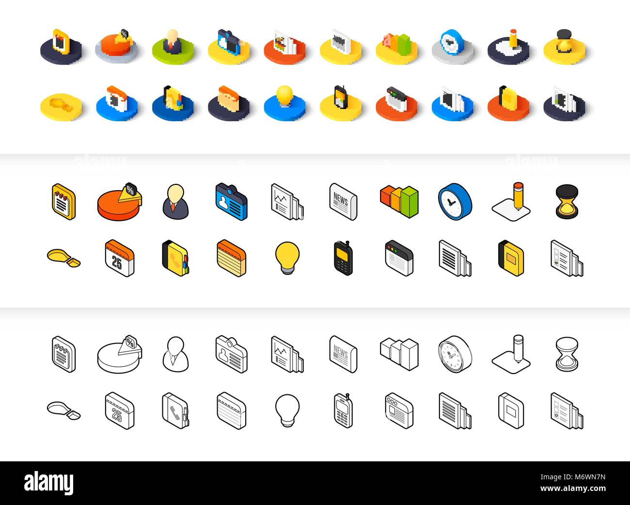 Infographic step office icon vector hi-res stock photography and images ...