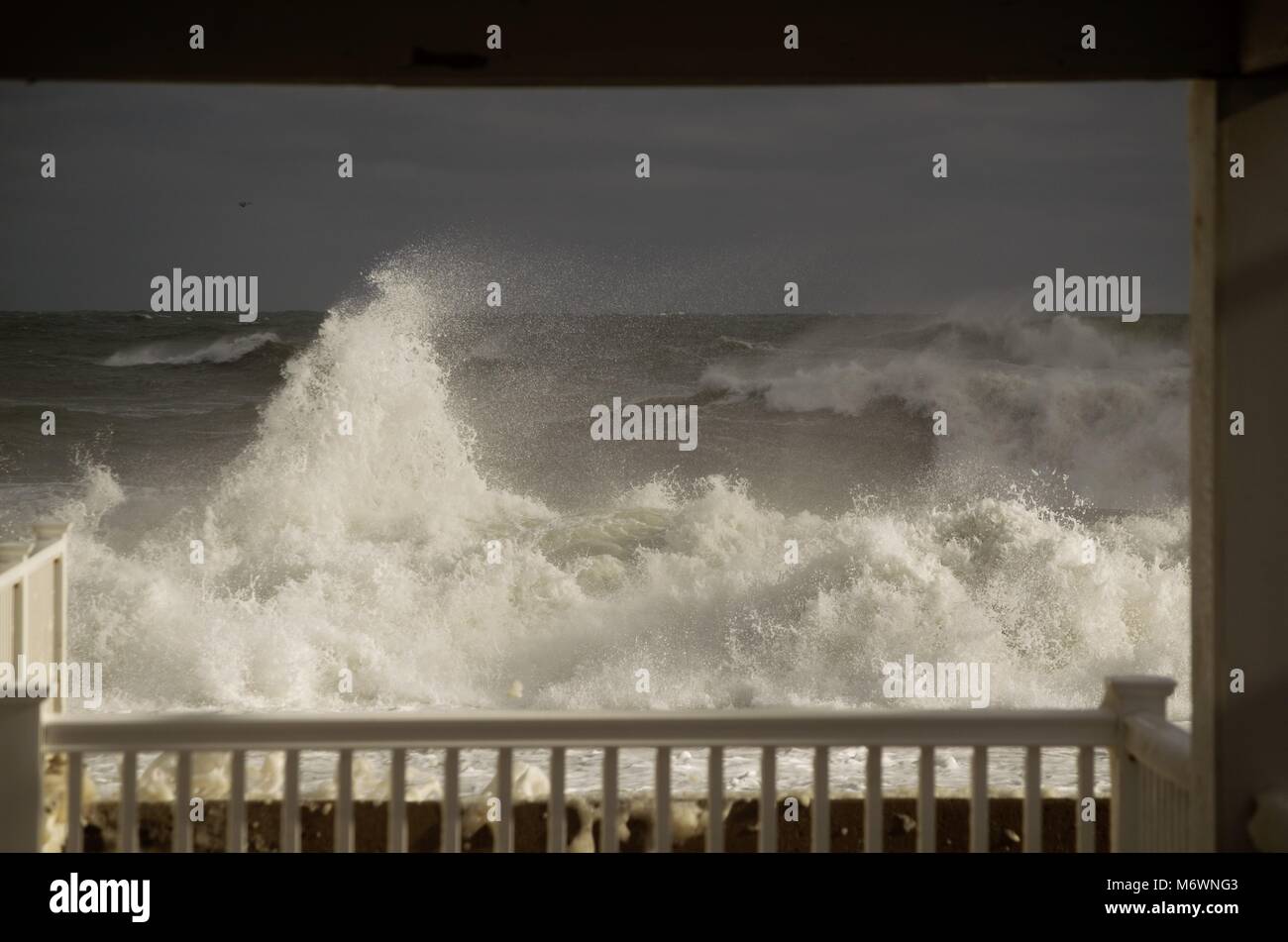 Nor'easter storm waves hi-res stock photography and images - Alamy