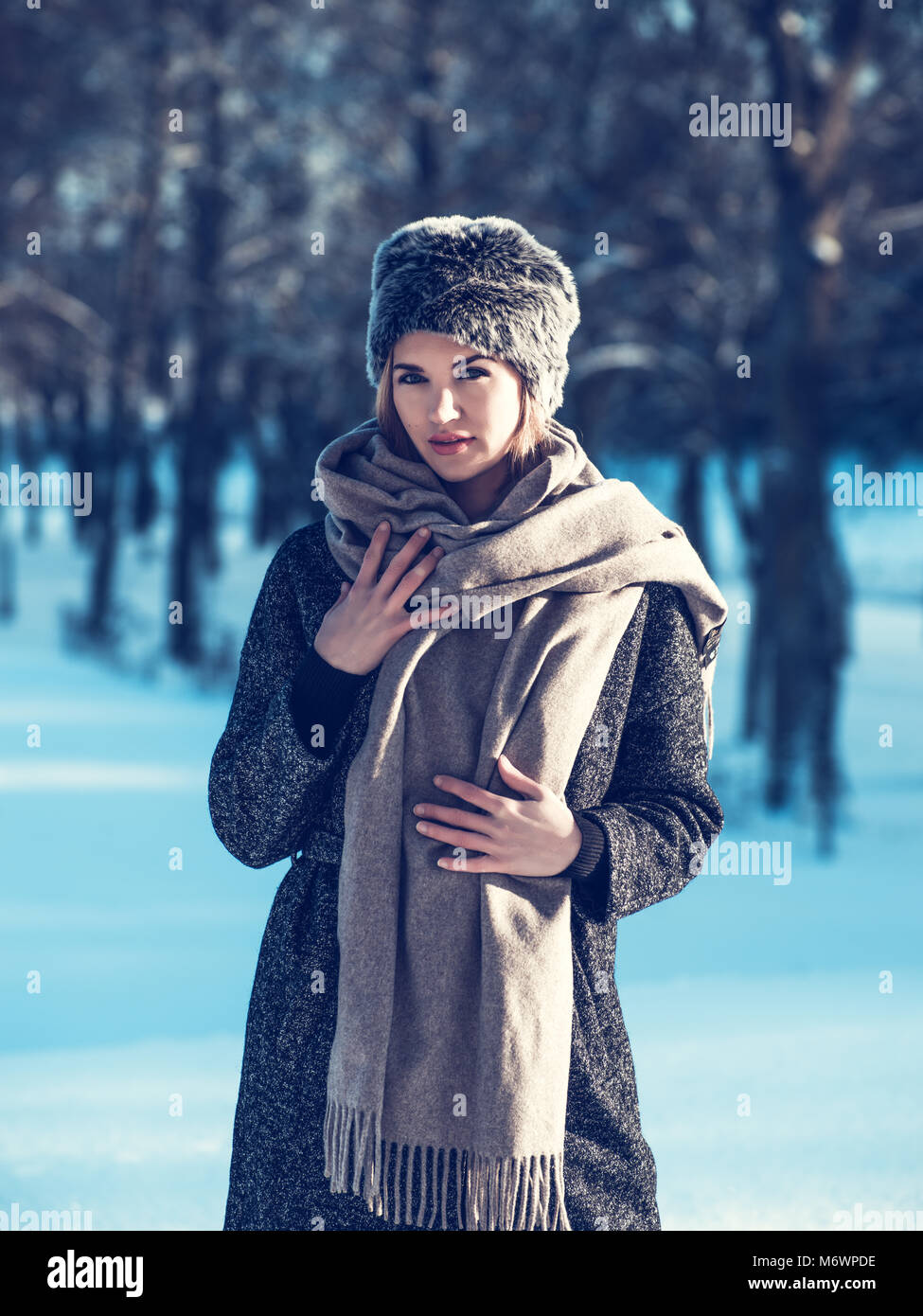 Cold beauty hi-res stock photography and images - Alamy