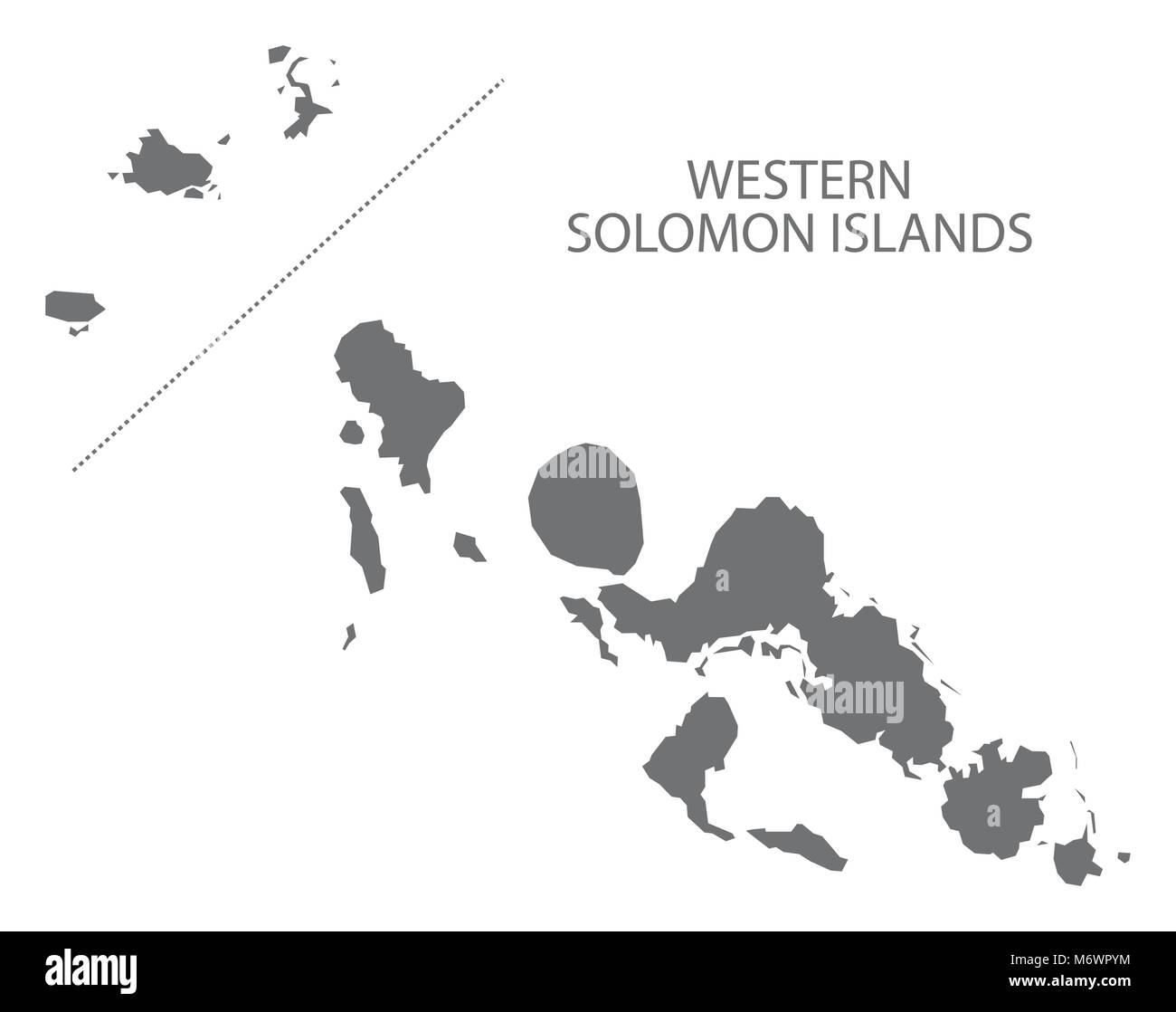 Western province solomon islands Stock Vector Images - Alamy