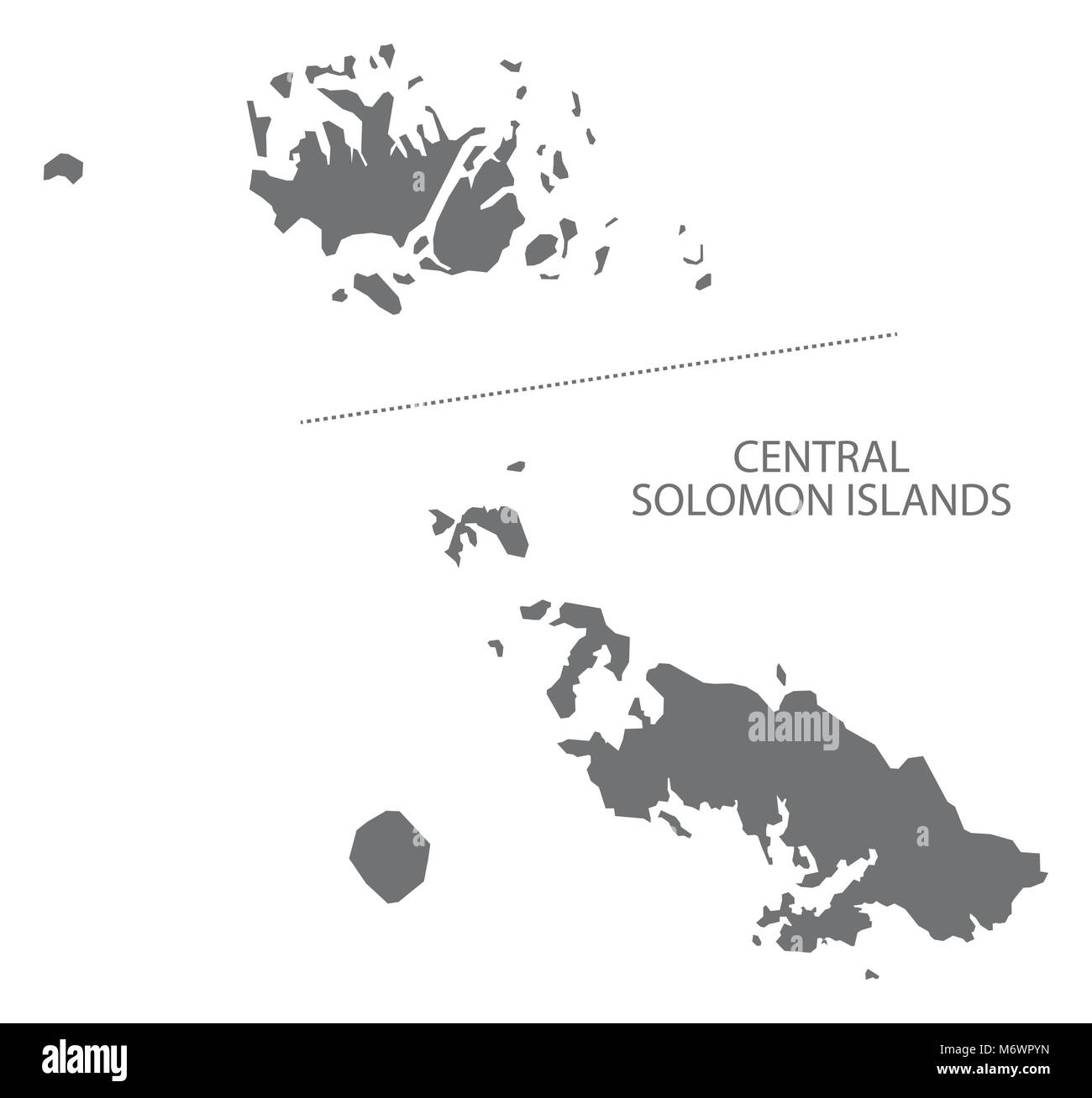 Solomon islands map hi-res stock photography and images - Alamy
