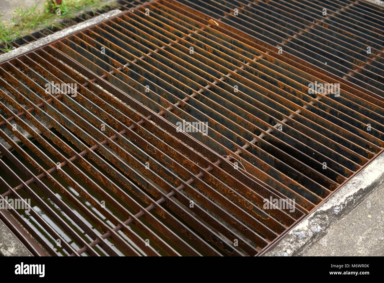 Rust metal of Cover drain hose for texture or background. Texture of ...