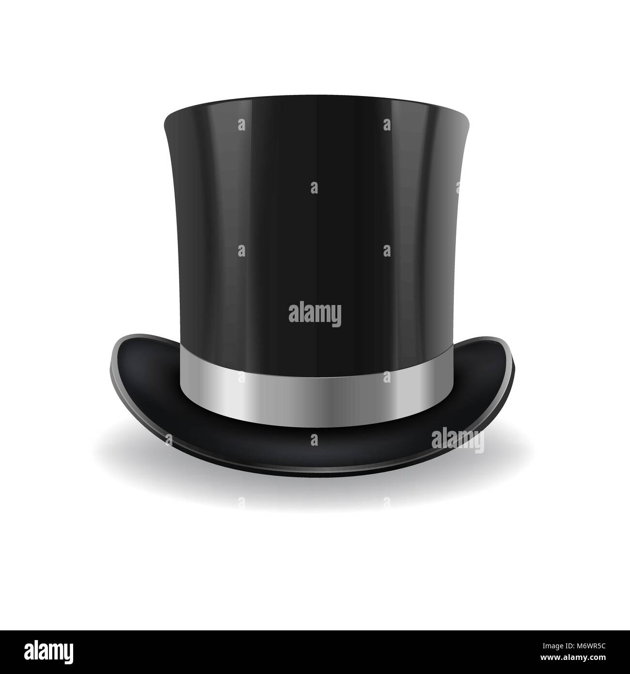 Top hat Stock Vector Images - Alamy