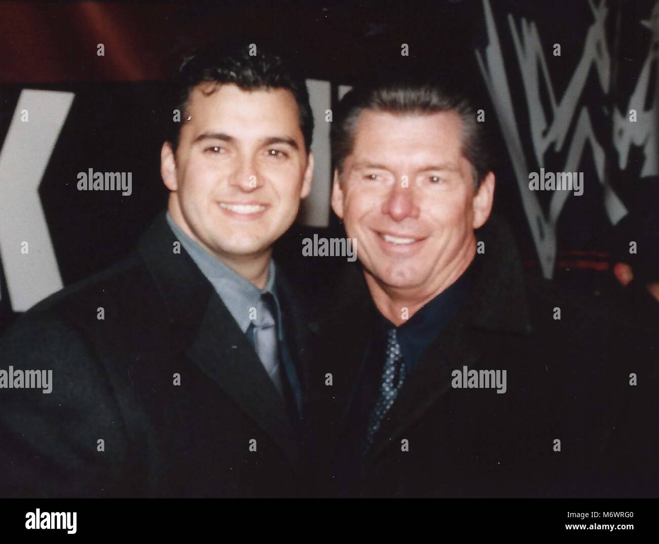 Vince McMahon and son Shane 2000 Photo to By John Barrett-PHOTOlink ...