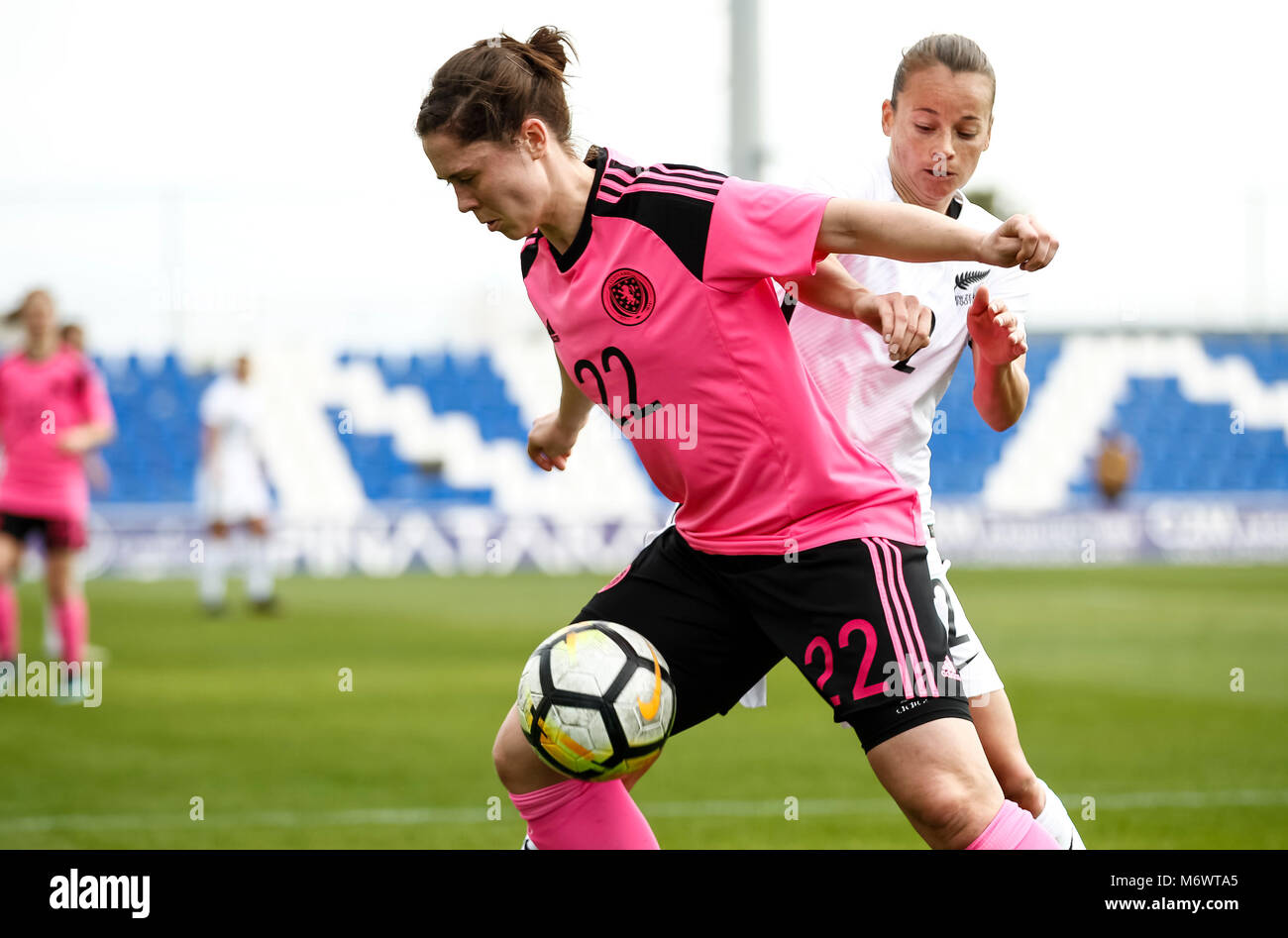 San Pedro del Pinatar, Spain. 6th March 2018. Friendly match between ...