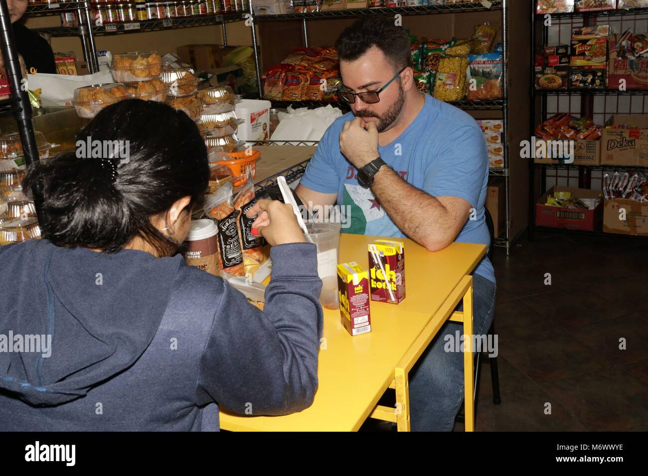 New York, NY, US. 6th. Mar, 2018. Every Tuesday, Indo Java, a grocery ...
