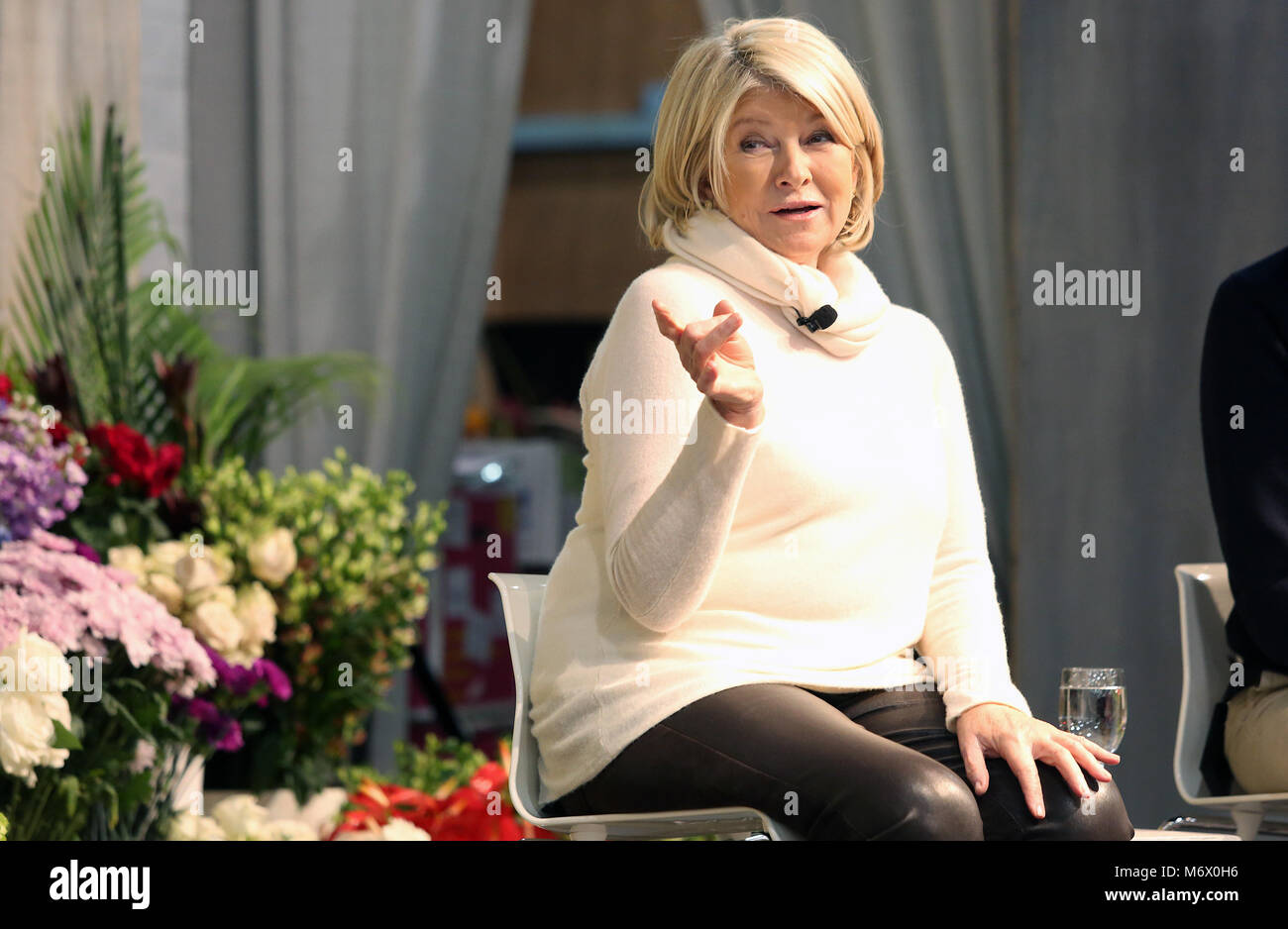 Philadelphia, PA, USA. 6th Mar, 2018. Martha Stuart pictured at the ...