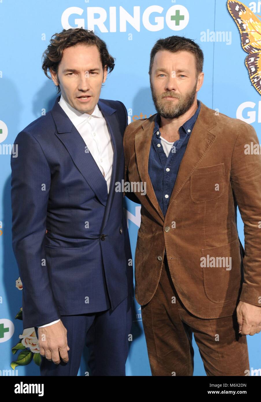 Los Angeles, CA, USA. 6th Mar, 2018. Nash Edgerton, Joel Edgerton at ...