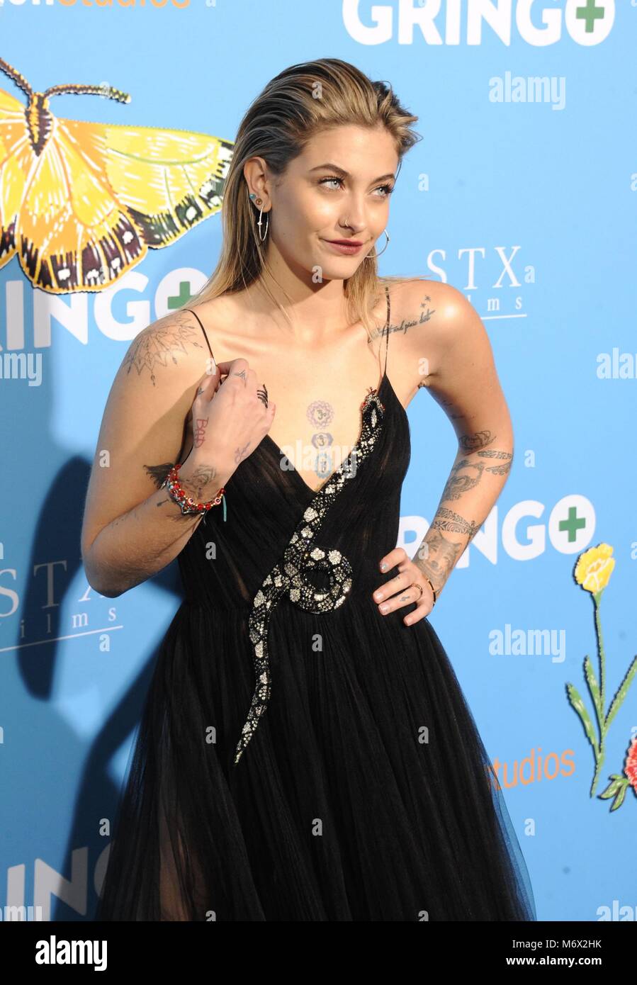 Los Angeles, CA, USA. 6th Mar, 2018. Paris Jackson at arrivals for ...