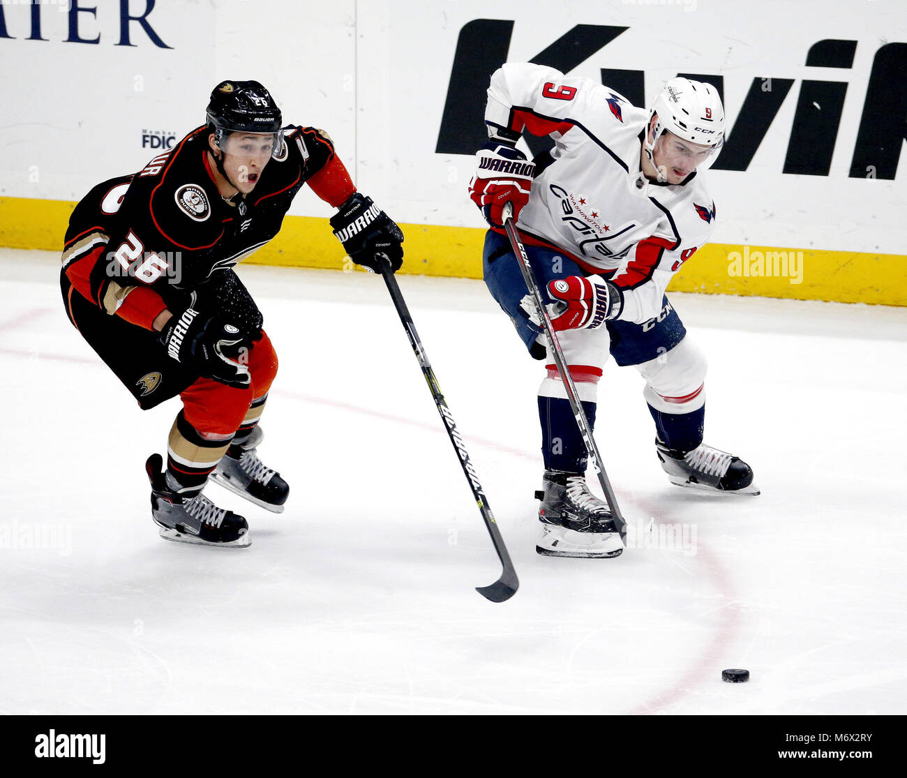 Los Angeles, California, USA. 6th Mar, 2018. Anaheim Ducks' defenseman ...