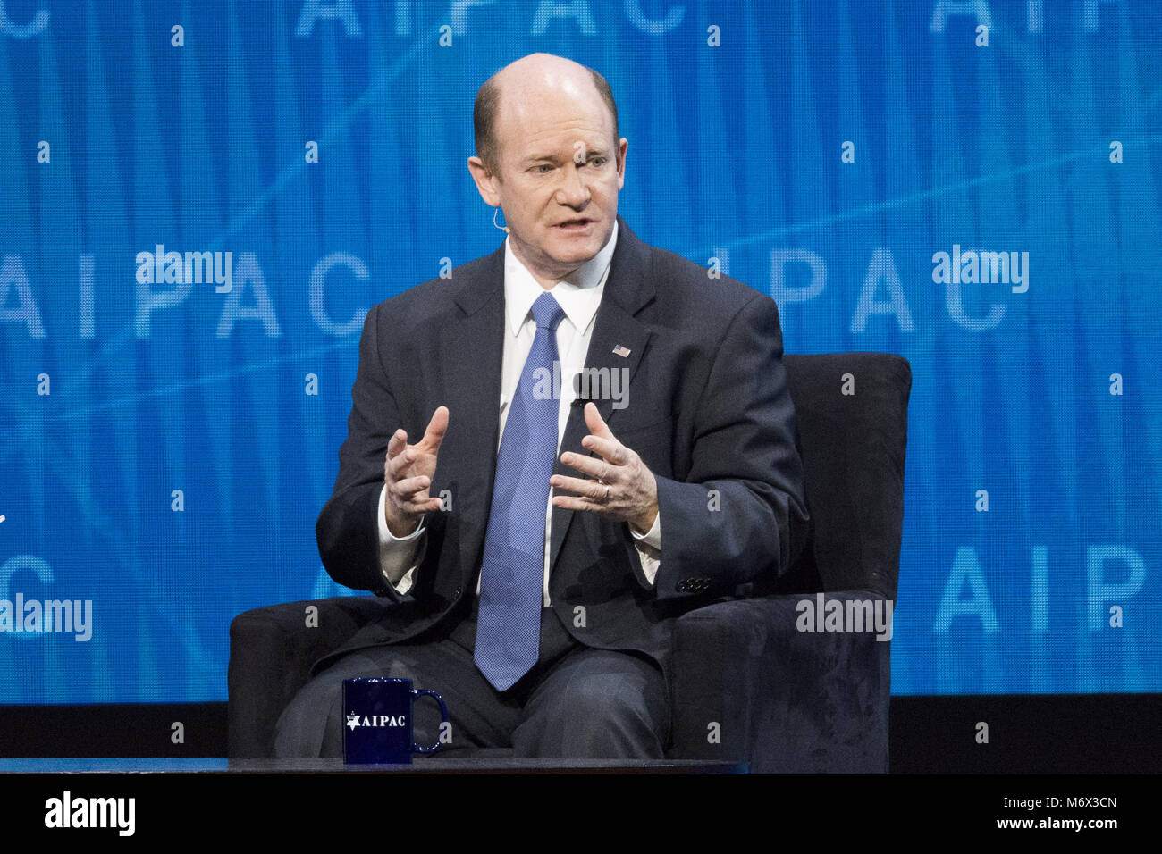 Washington, DC, USA. 6th Mar, 2018. CHRIS COONS, US Senator (D) from ...