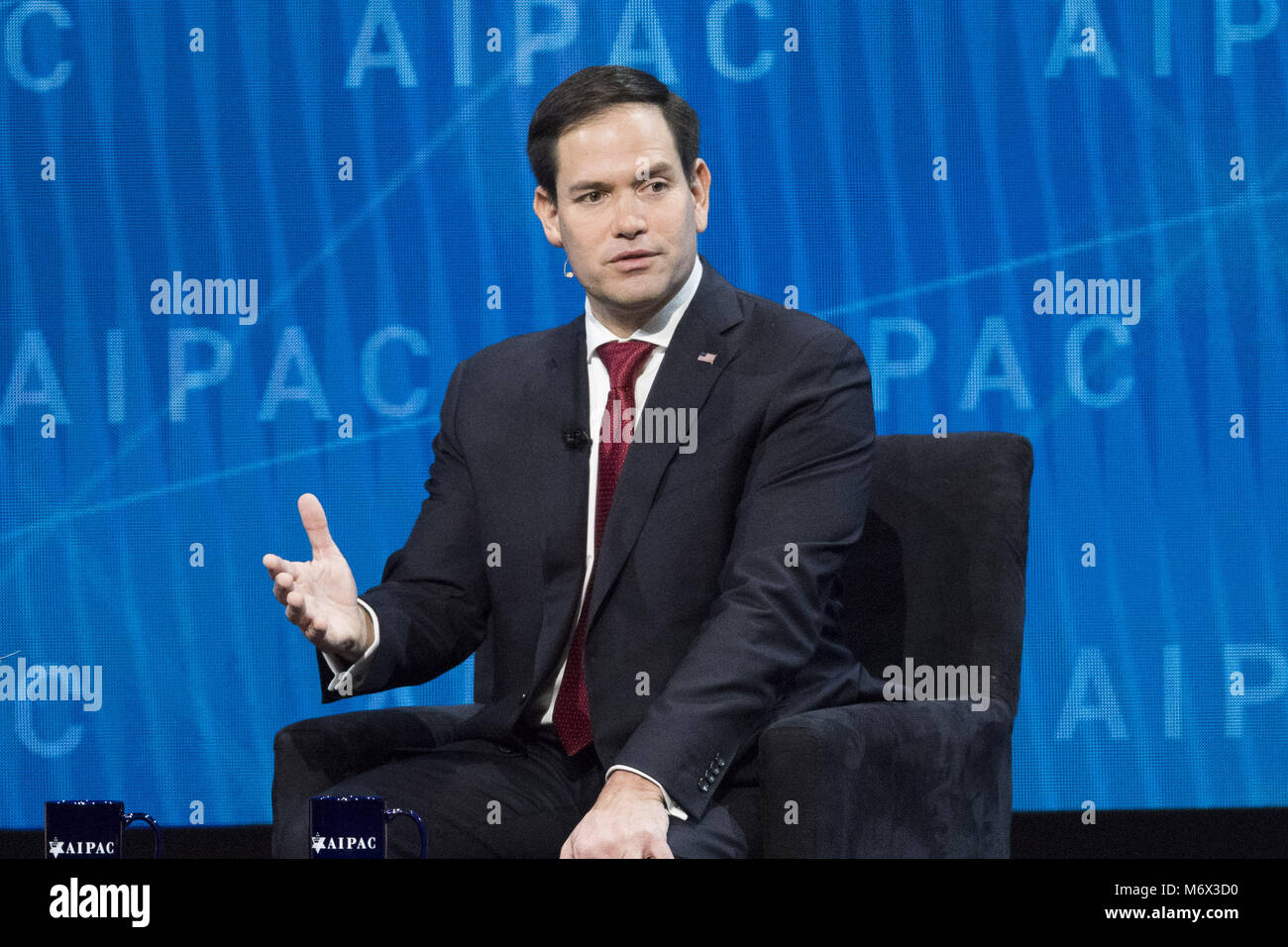Washington, DC, USA. 6th Mar, 2018. MARCO RUBIO, US Senator (R) from ...