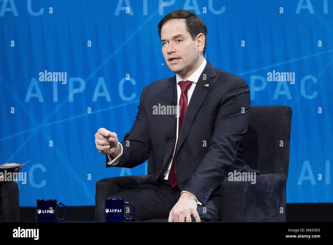 Washington, DC, USA. 6th Mar, 2018. MARCO RUBIO, US Senator (R) from ...