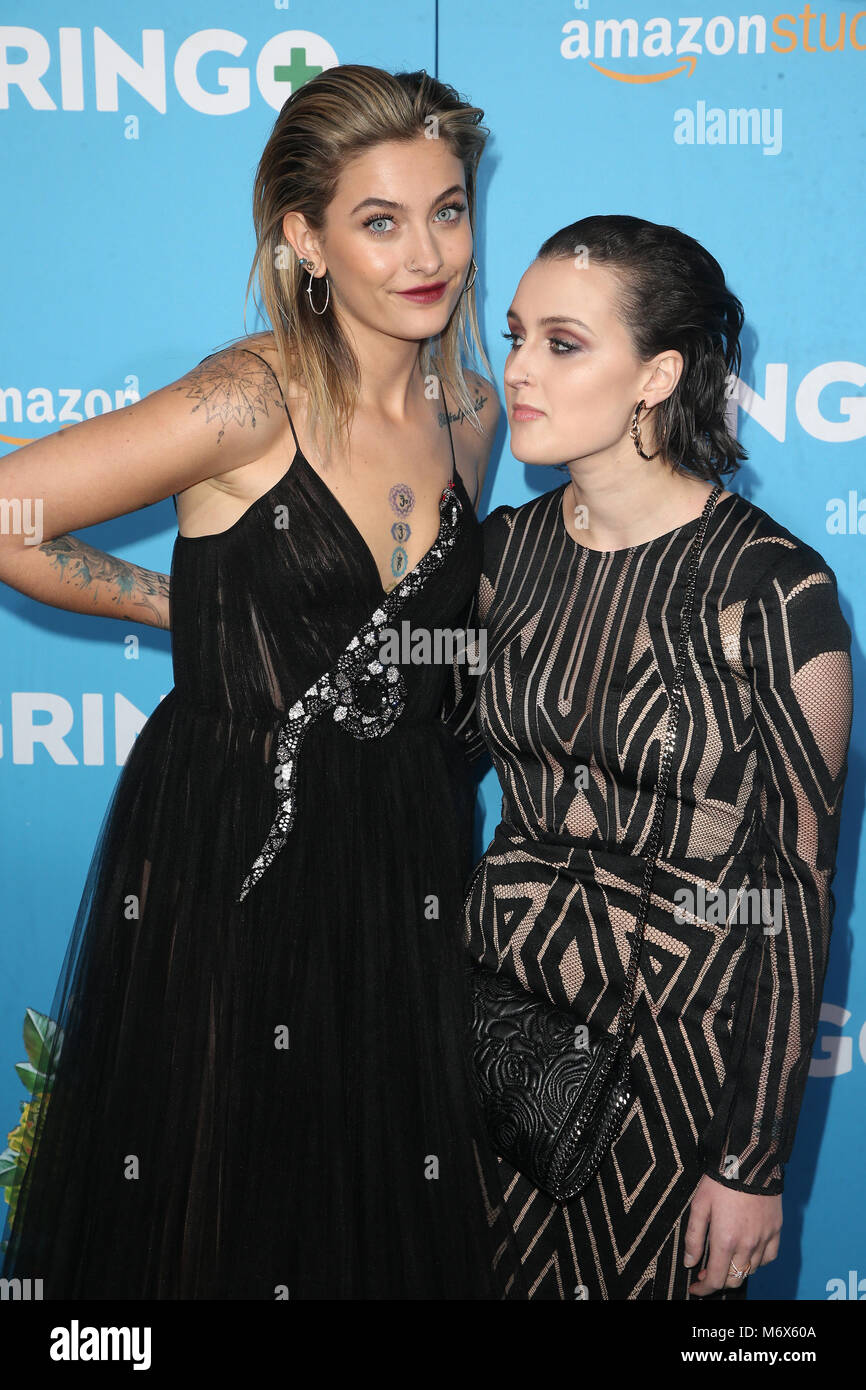 Los Angeles, Ca, USA. 6th Mar, 2018. Paris Jackson, and Her Date, at ...
