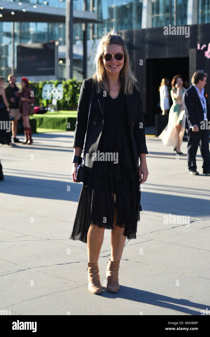 Melbourne, Australia. Street Style, Virgin Atlantic Melbourne Fashion ...