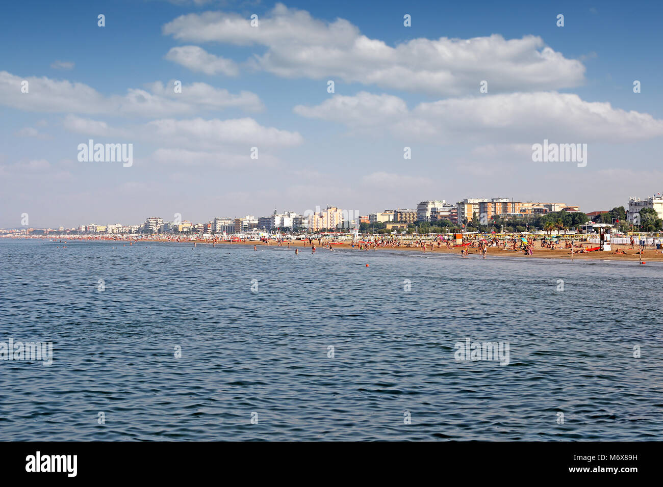 Rimini italy beach hi-res stock photography and images - Alamy