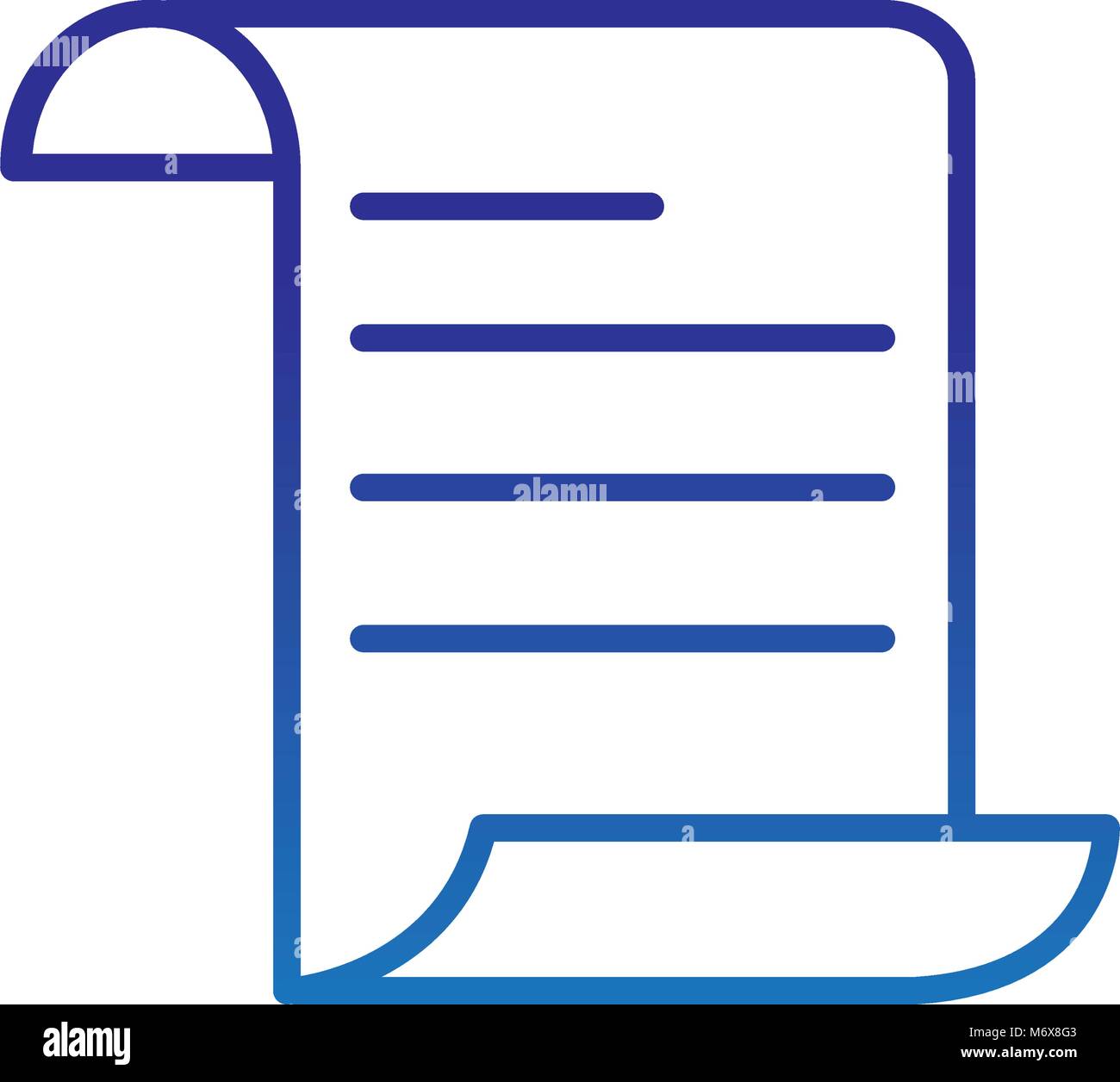 degraded line office business document paper information vector ...