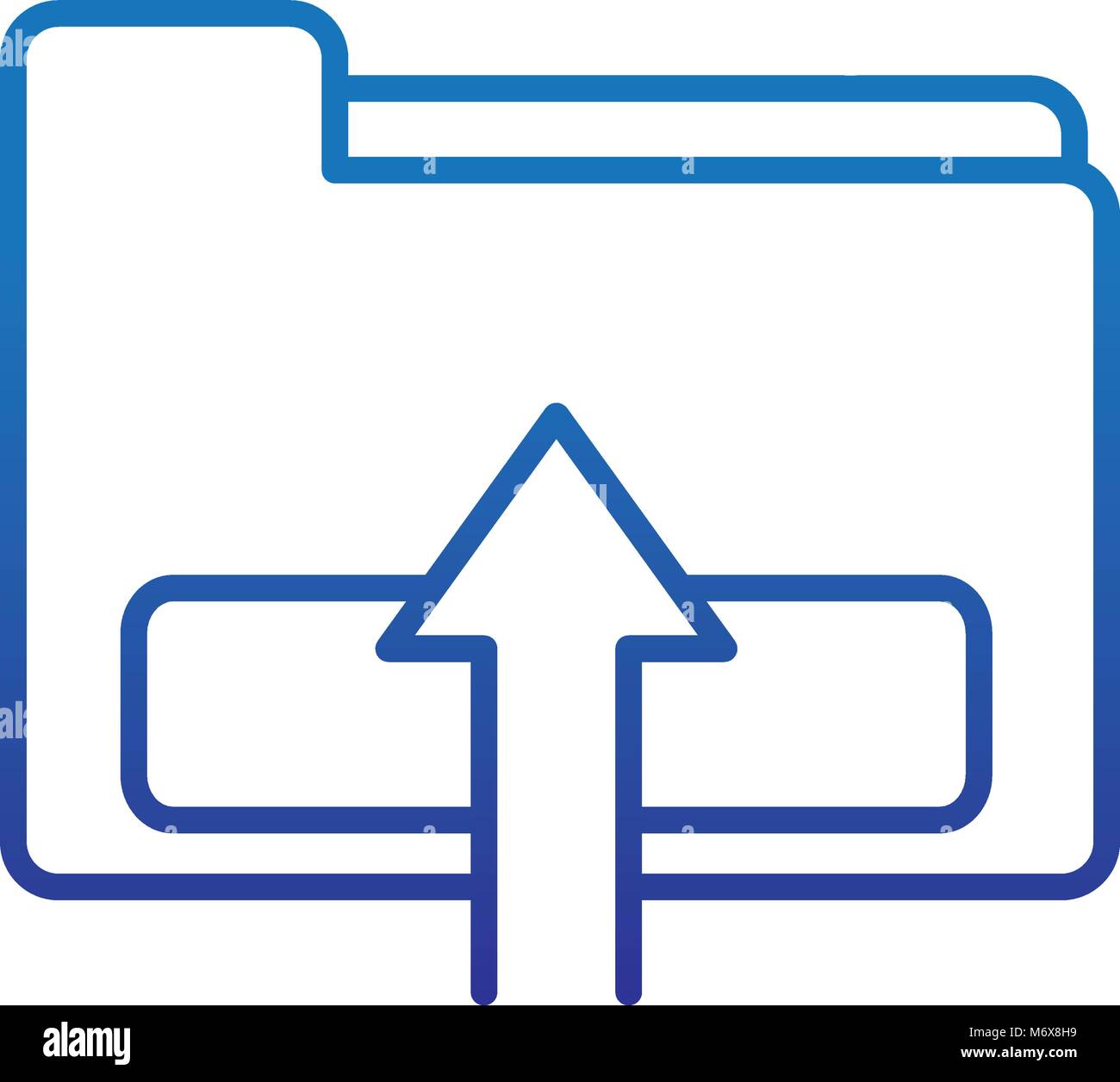 degraded line file folder loading data information vector illuctration ...