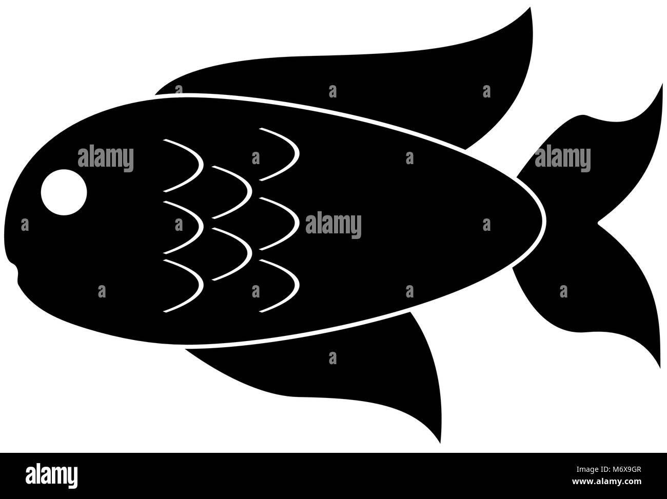 Fish seafood symbol vector illustration graphic design Stock Vector ...