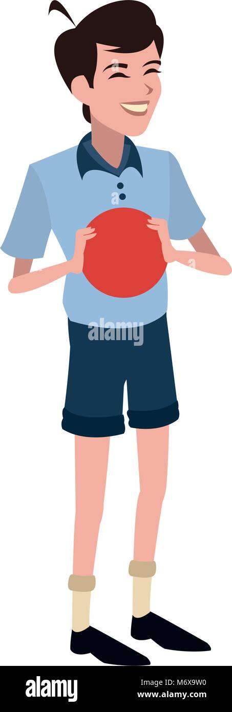 Retro boy with vintage clothes icon vector illustration graphic design ...