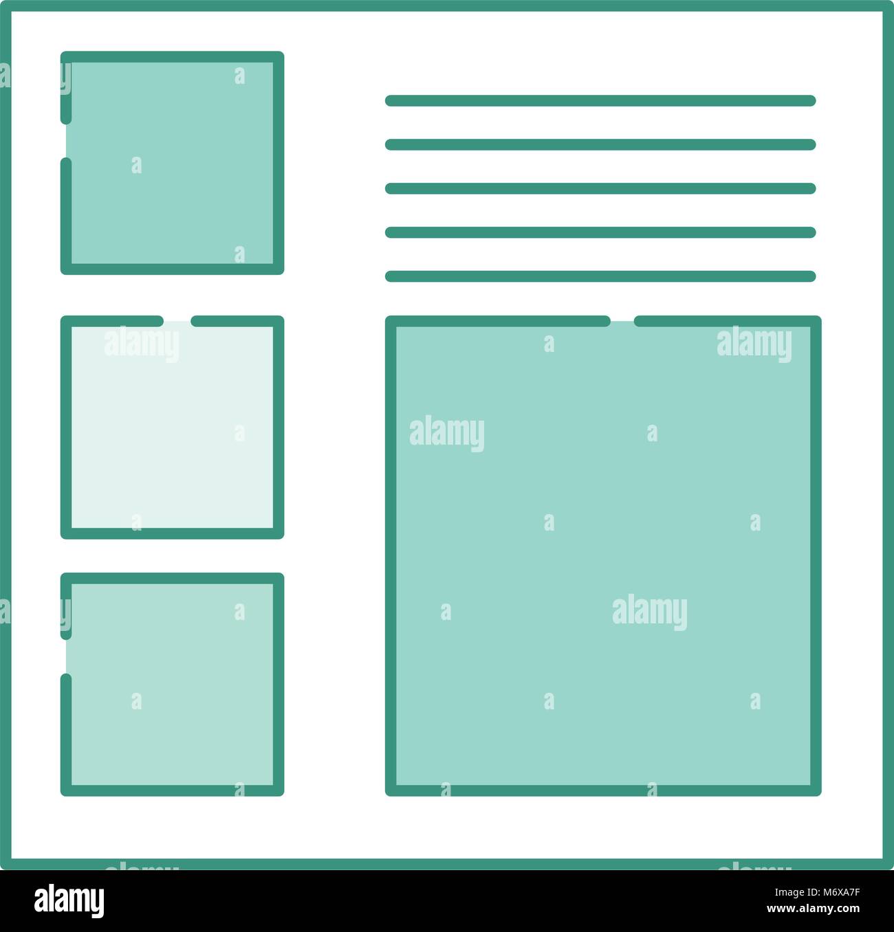 duo color website business document strategy information vector ...