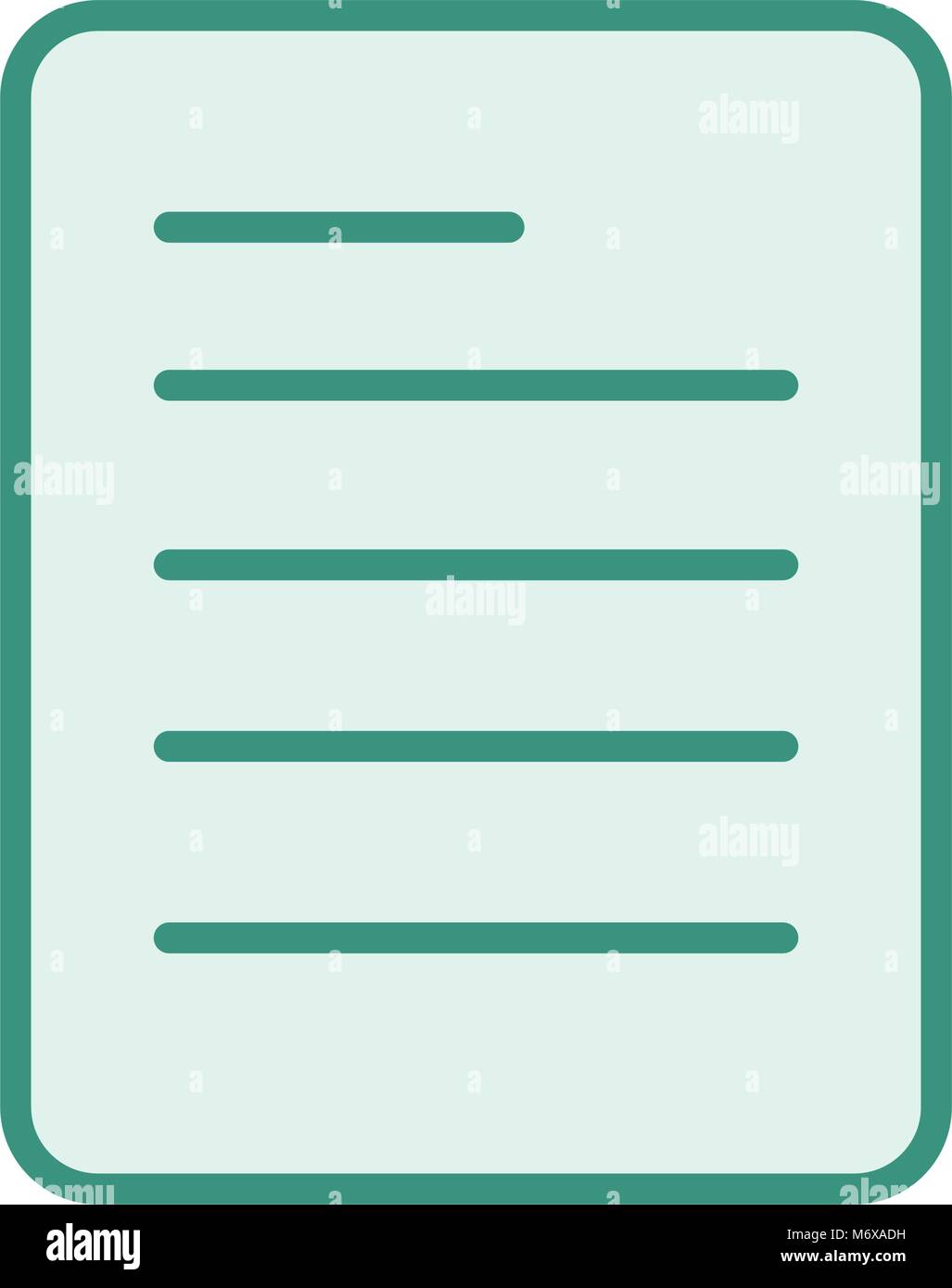 duo color business office paper document information vector ...