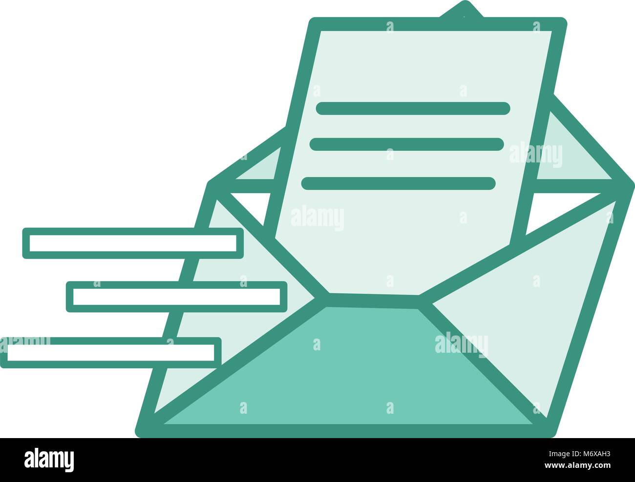 duo color letter e-mail message text style Stock Vector Image & Art - Alamy